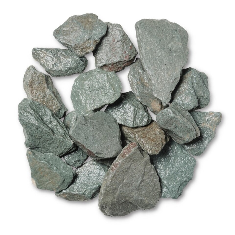 40 mm Bulk Bag 850 kg Slate - Green Coloured Slate Chips - L100 x W100 ...