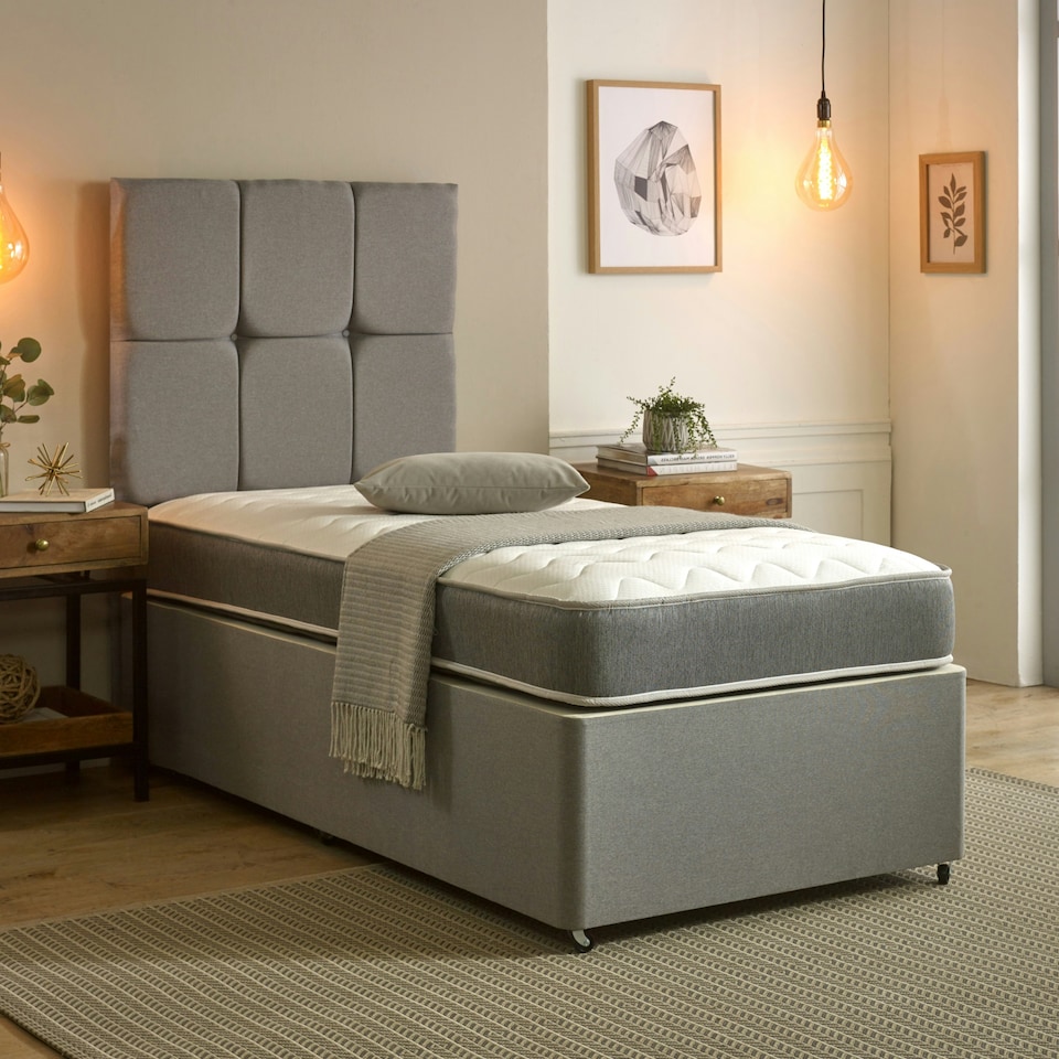 Zig Zag Hybrid Pressure-Relieving Memory Foam Comfort - 19cm Deep, Soft ...