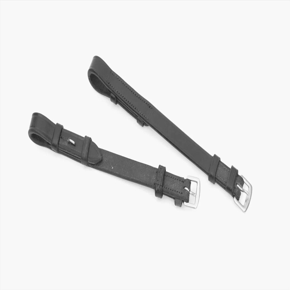 Shires Blenheim Bridle Cheeks Black | Black | Size: Small Pony 1/2 ...