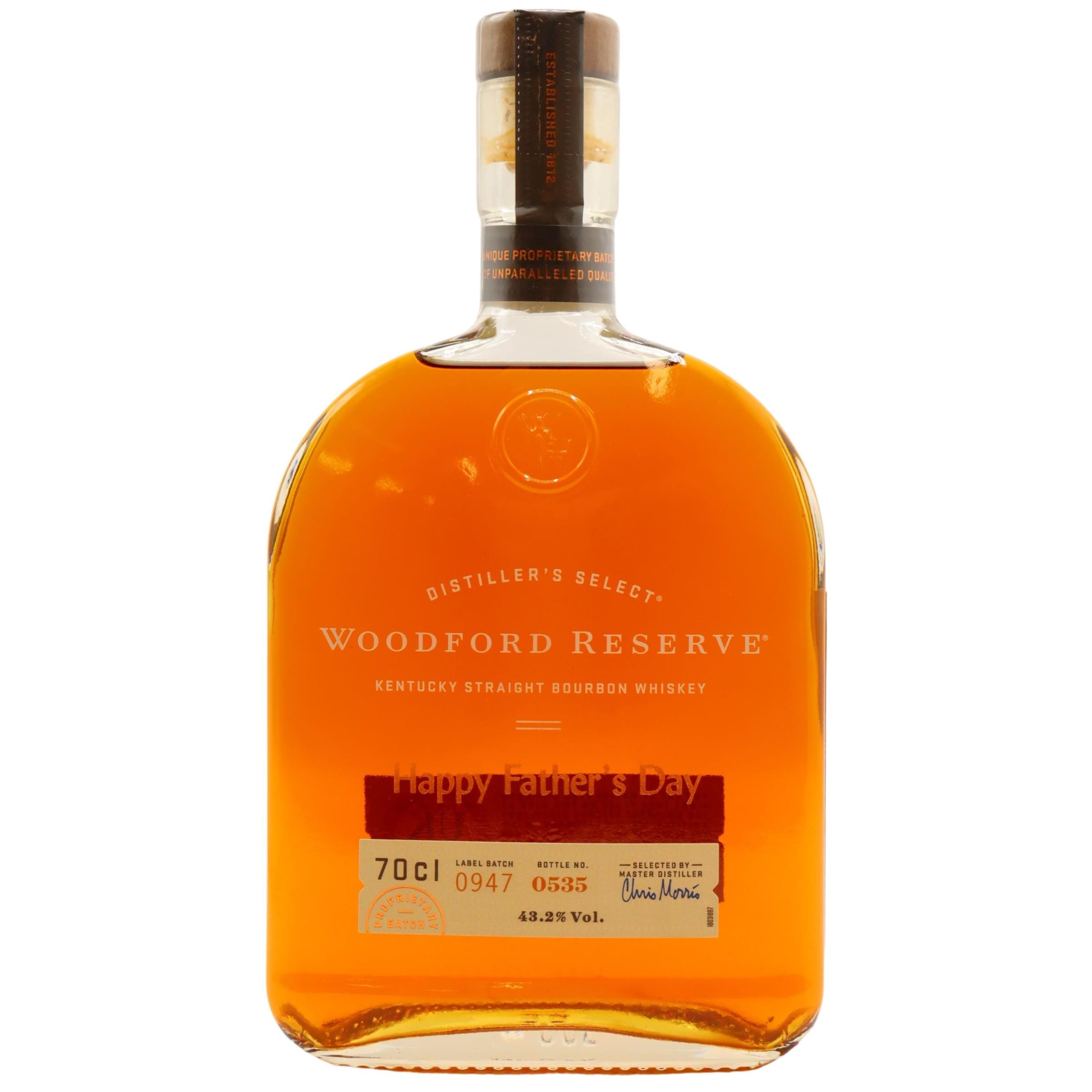 Woodford Reserve - Fathers Day Edition - Straight Bourbon Whiskey ...