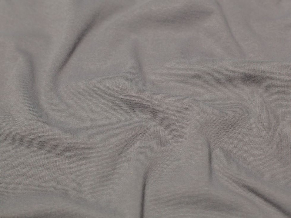Minerva Core Range Brown Tubular Ribbing Stretch Knit Fabric for ...