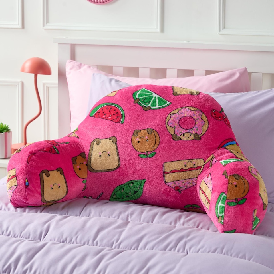 OHS Kids Sweetie Pie Print Cuddle Cushion Reading Pillow - Tesco Groceries