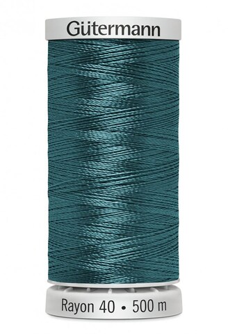 Gutermann No 40 Sulky Rayon Embroidery Thread Green for Embroidery ...