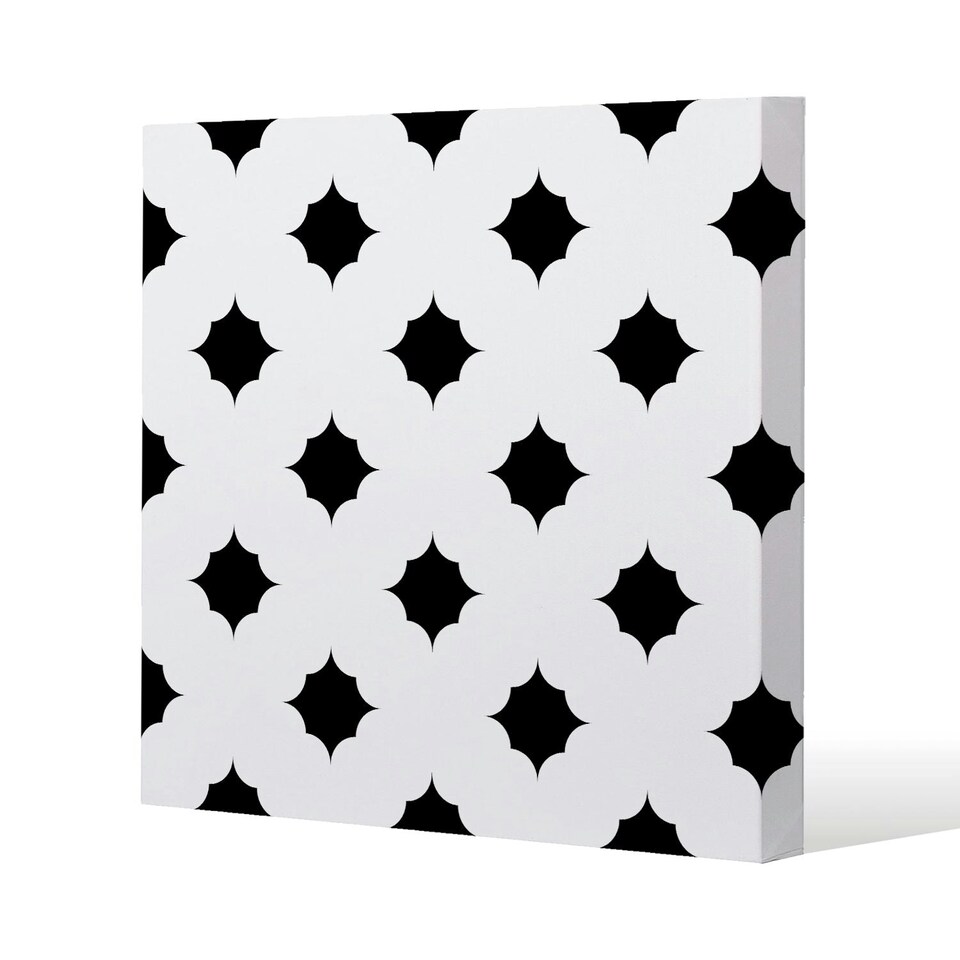 Star Ornament (Canvas Print) 46 x 46 x 4cm - Tesco Groceries