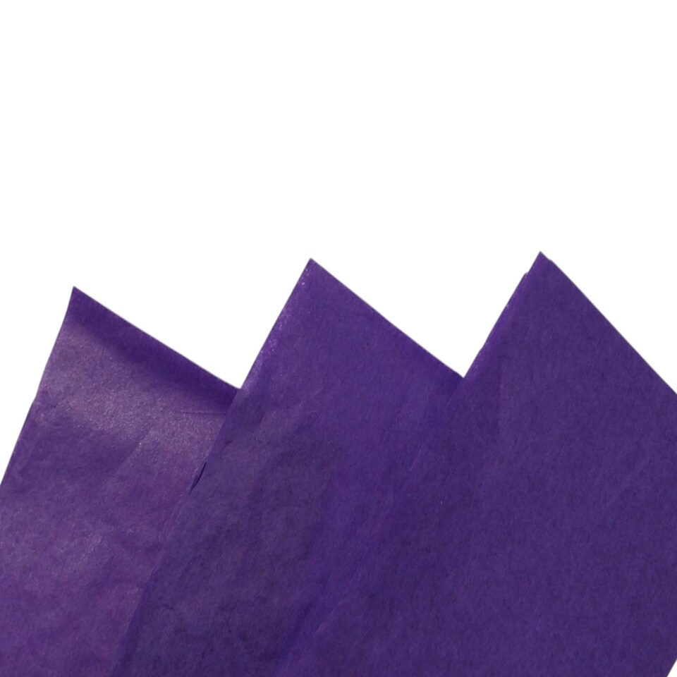 Purple Tissue Paper 500 x 750mm 480 Sheets Per Ream - Tesco Groceries