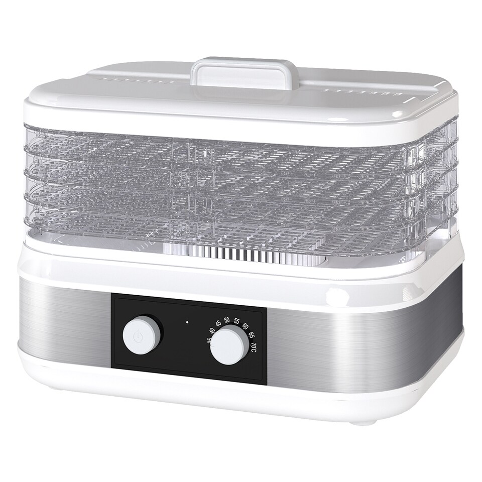 Spector 5 Tray Stainless Steel Food Dehydrator Jerky Fruit Vegetable ...