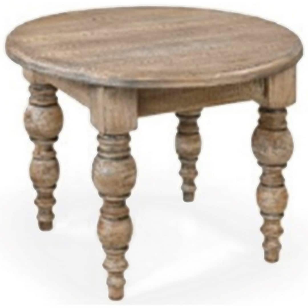 The Rutland Collection Round Dining Table - Wood - L120 x W120 x H76 cm ...
