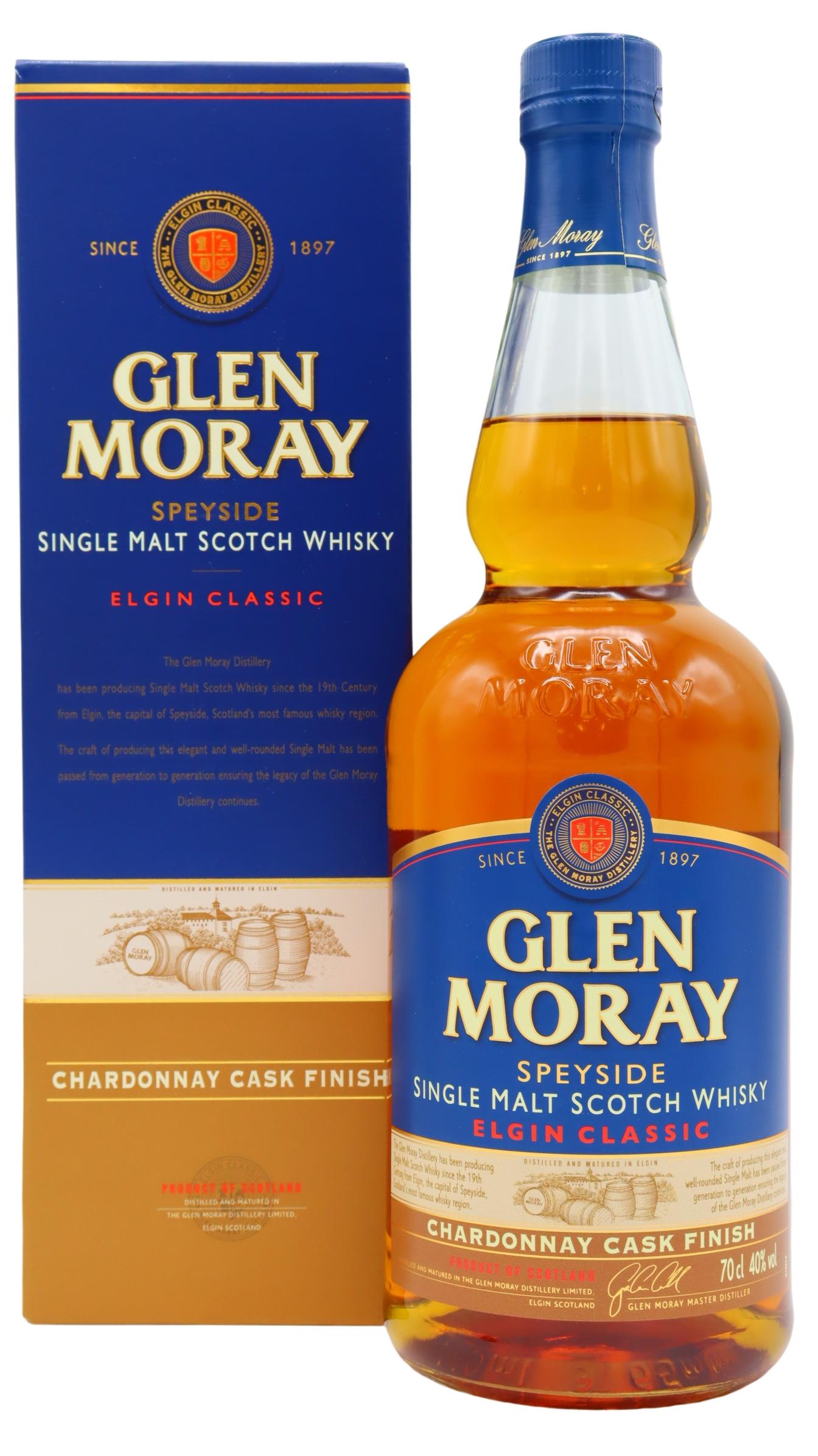 Glen Moray - Elgin Classic - Chardonnay Cask Finish Whisky | Multi | 1 ...