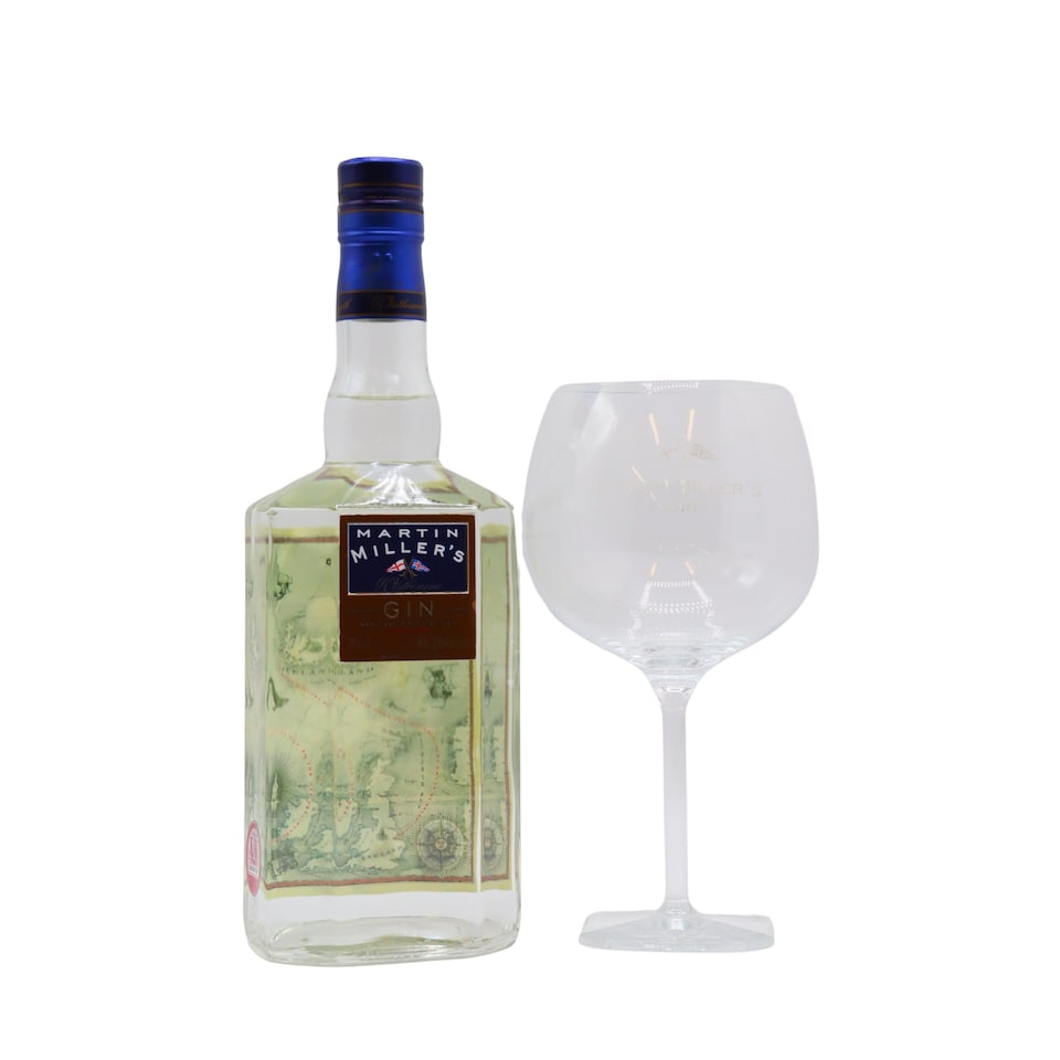Martin Miller's - Westbourne Strength Gin (Includes Copa Glass) - Tesco ...