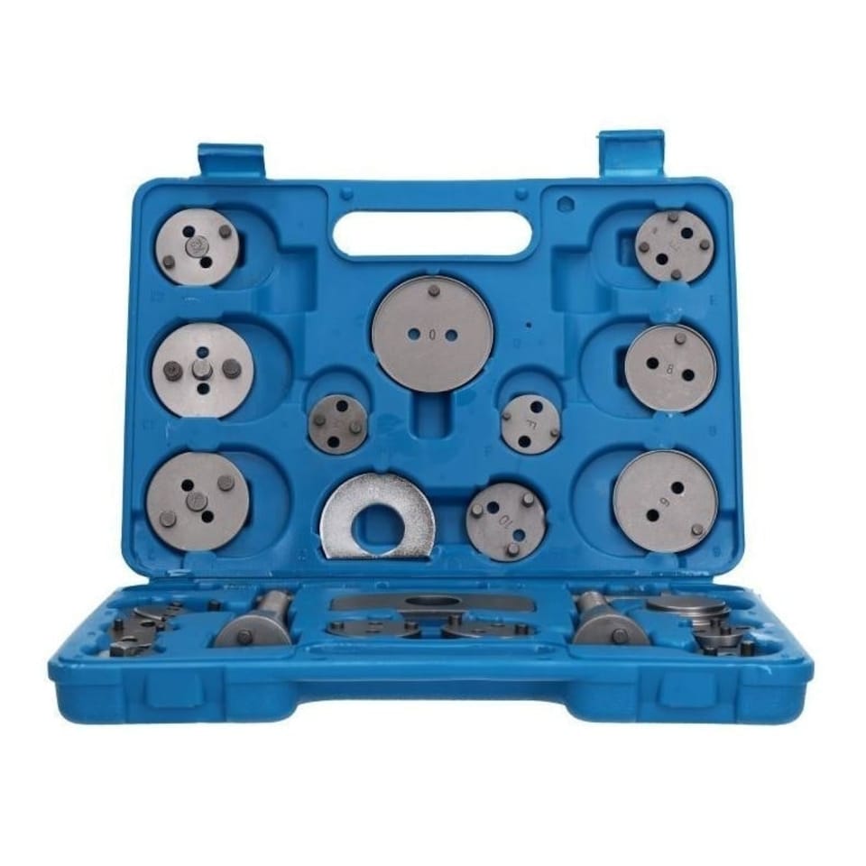22pc Universal Calliper Caliper Piston Wind Back Kit Left and Right ...