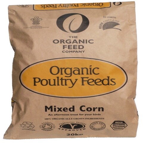 Allen & Page Organic Poultry Organic Mixed Corn 20kg - Tesco Groceries