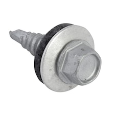 Forgefix Techfast Hex Head Stitching Screw Self-drill 6.3 X 22mm Pack 100 - Multi Colour - 6.3 x ...