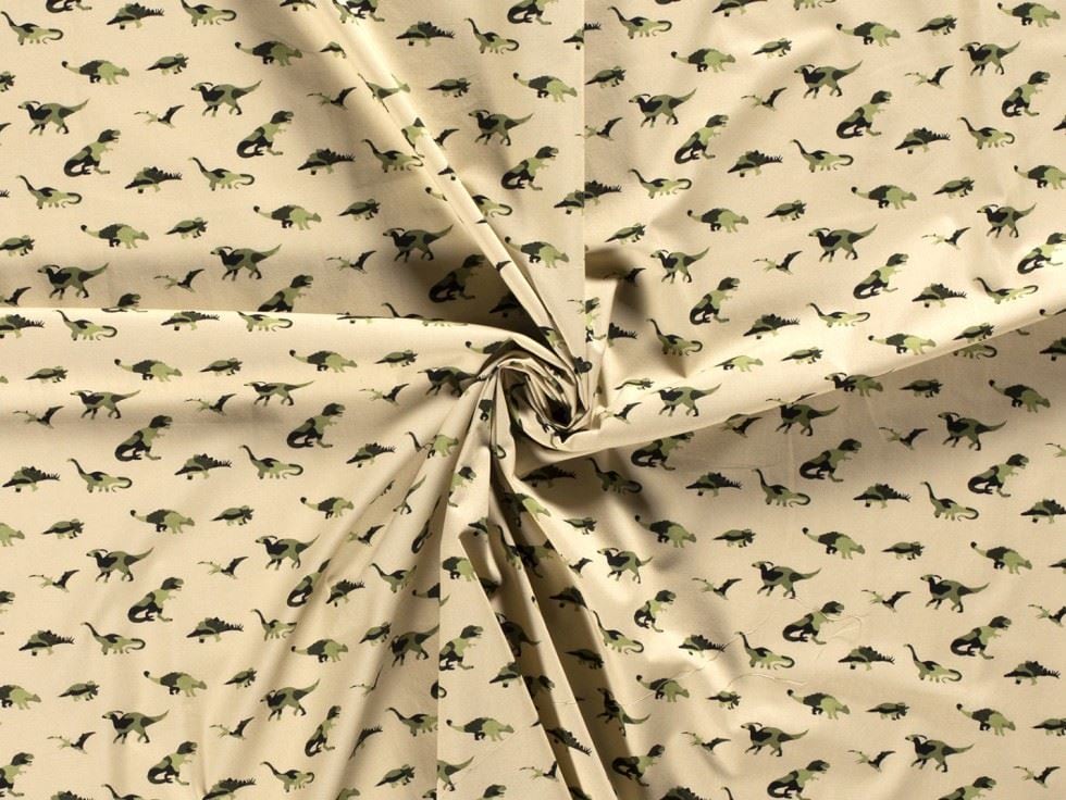 Beige 100% Cotton Poplin Fabric for Dressmaking, Quilting, 140cm / 55 ...