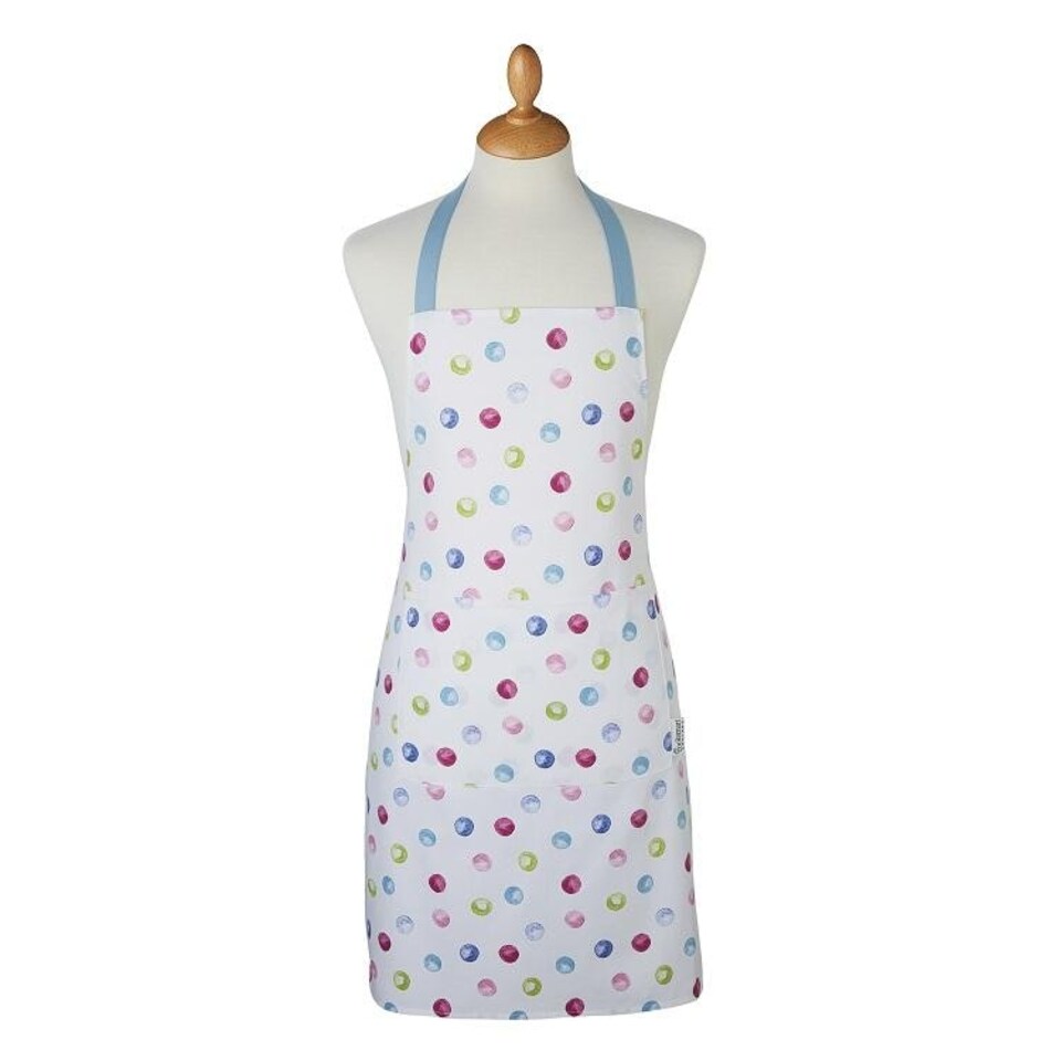 Cooksmart Spotty Dotty Cotton Apron - One Colour - One Size - Tesco ...