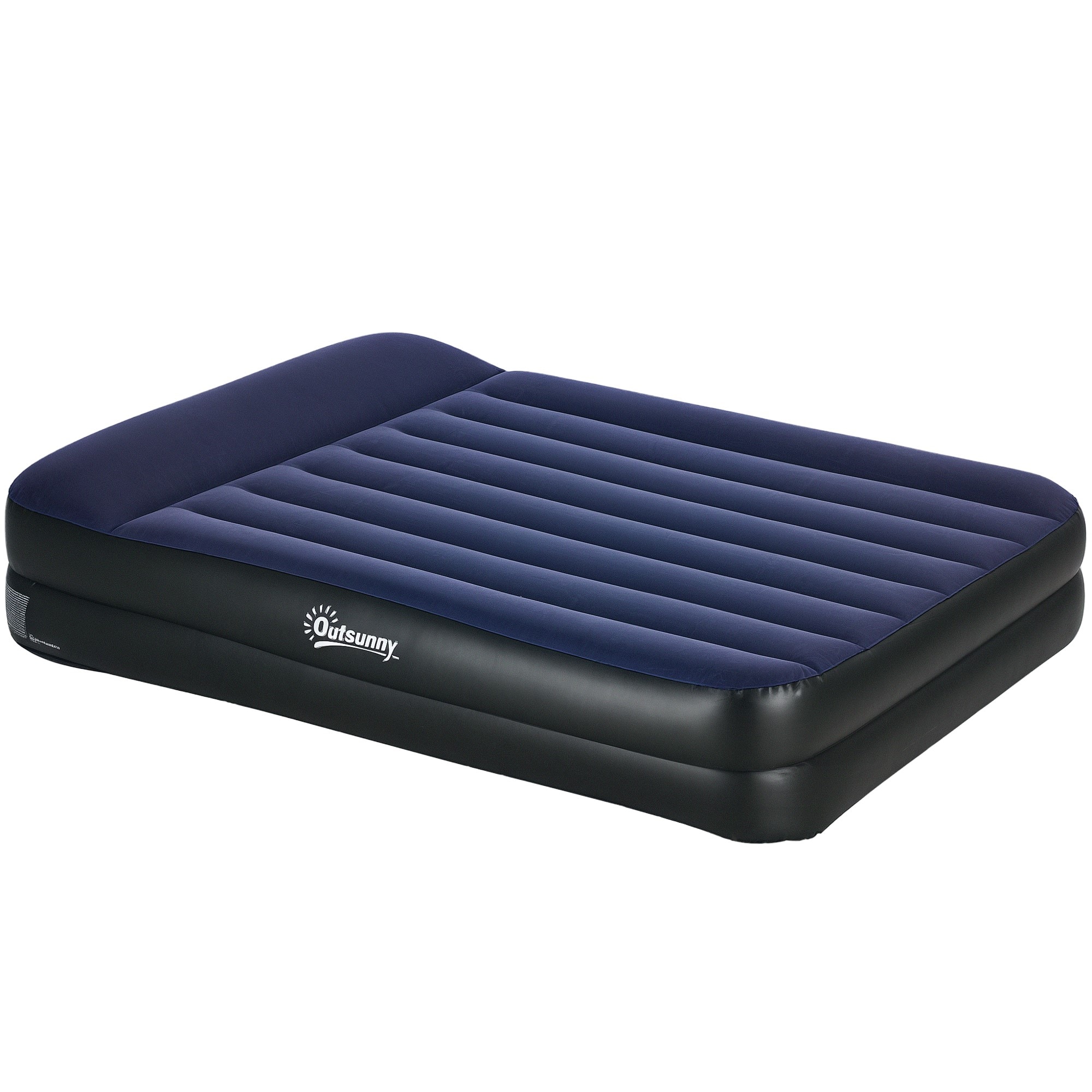 Outsunny King Inflatable Mattress with Electric Pump and Integrated ...