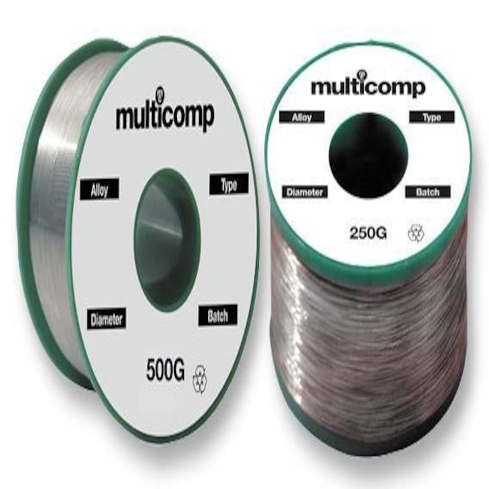 MULTICOMP - Solder Wire, Lead Free, High Activity, 1.2mm, 217°C, 500g ...