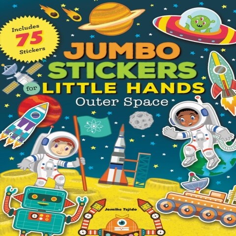 Outer Space Jumbo Sticker Book - Tesco Groceries