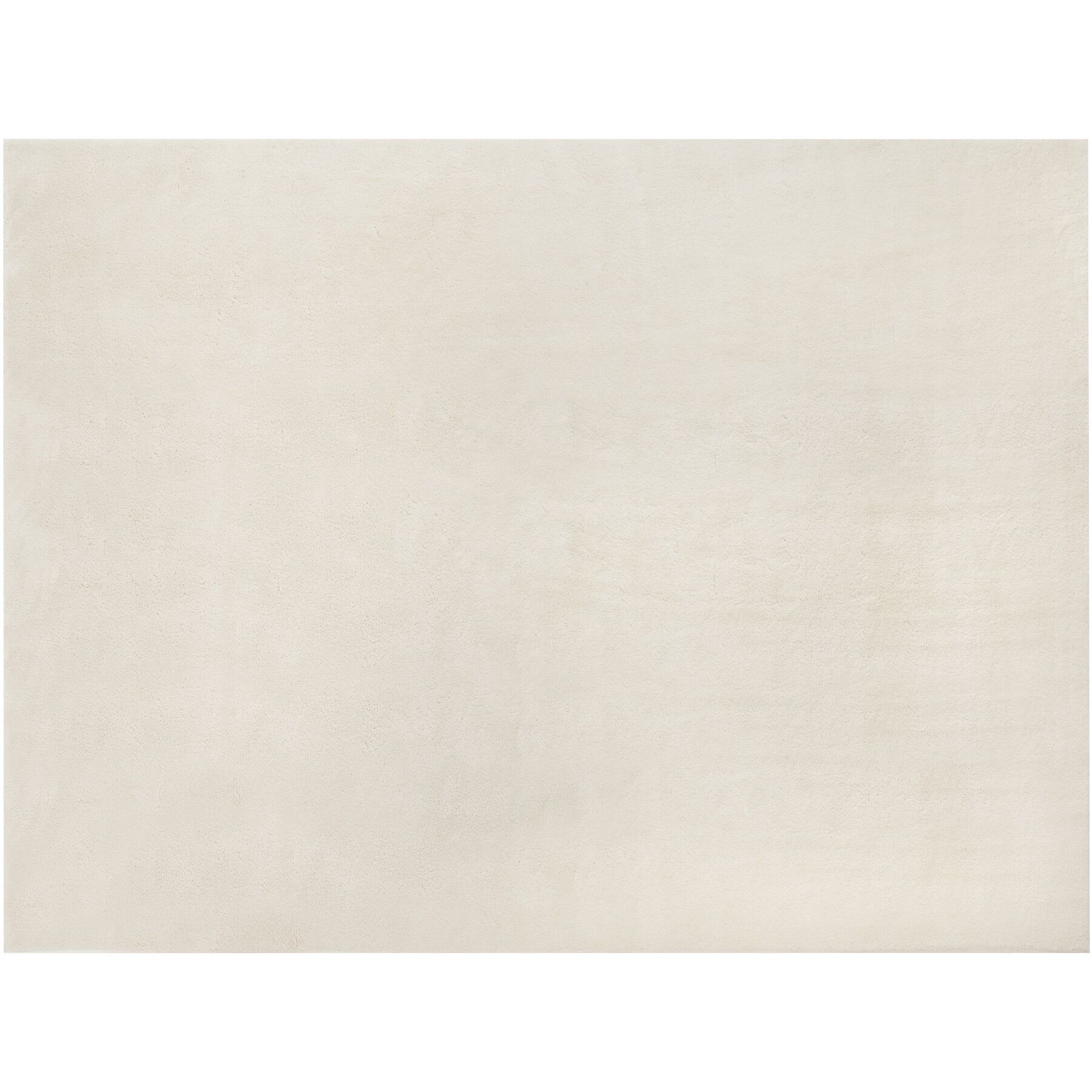 Rug Zonelle - short pile and ultra-soft, rectangular or round | Cream ...