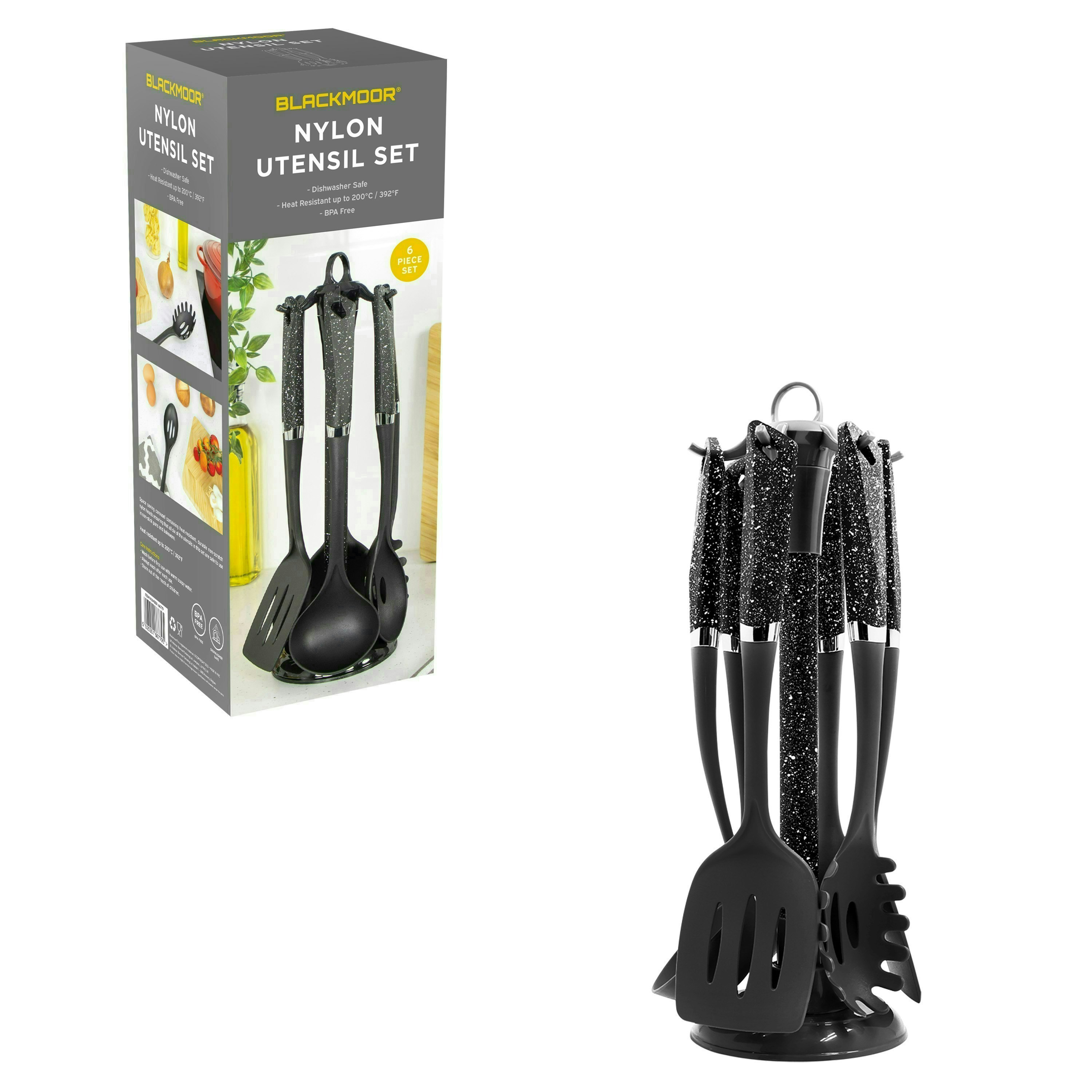 Blackmoor 66779 6-Piece Kitchen Utensils Set - Tesco Groceries