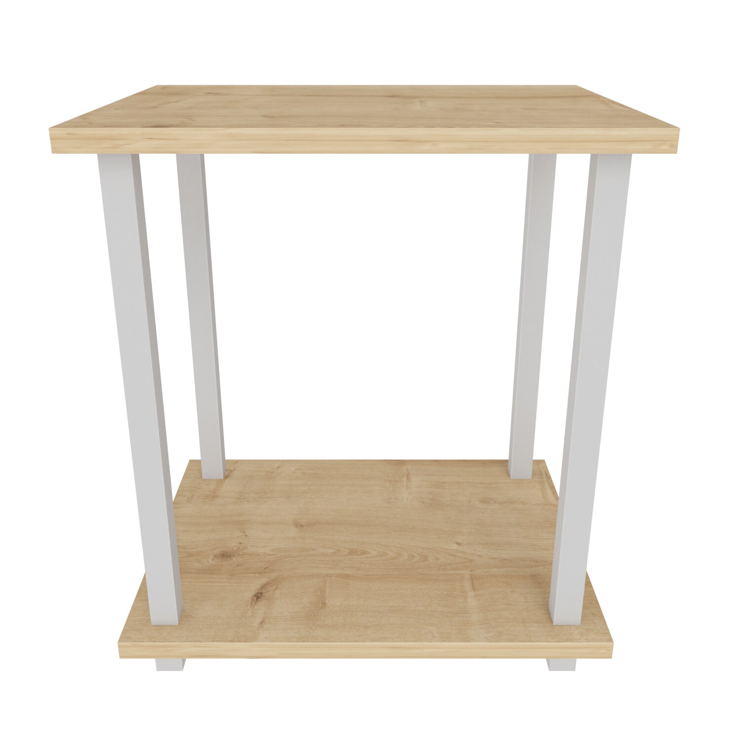 Decorotika Gurnee Metal Frame Side End Table - W 45 cm x H 48 cm x D 35 ...