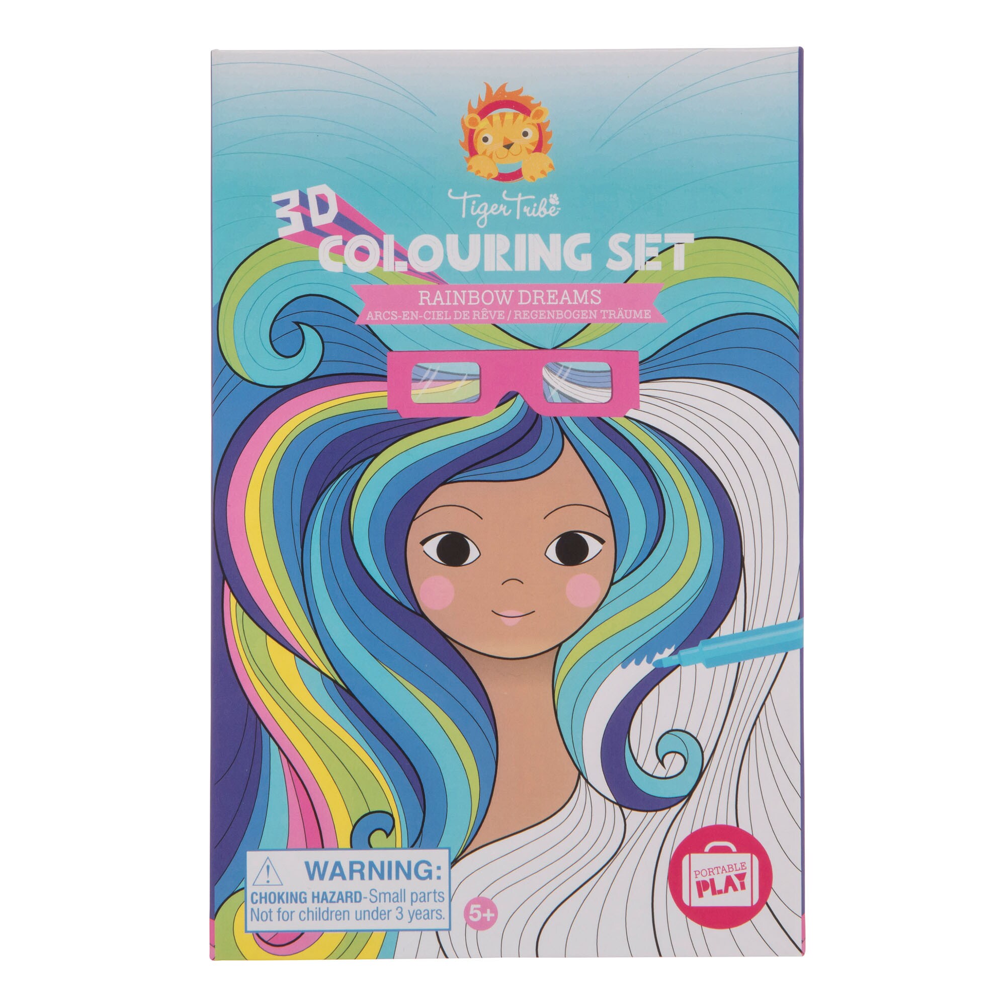 3D Colouring Set - Rainbow Dreams - Tesco Groceries