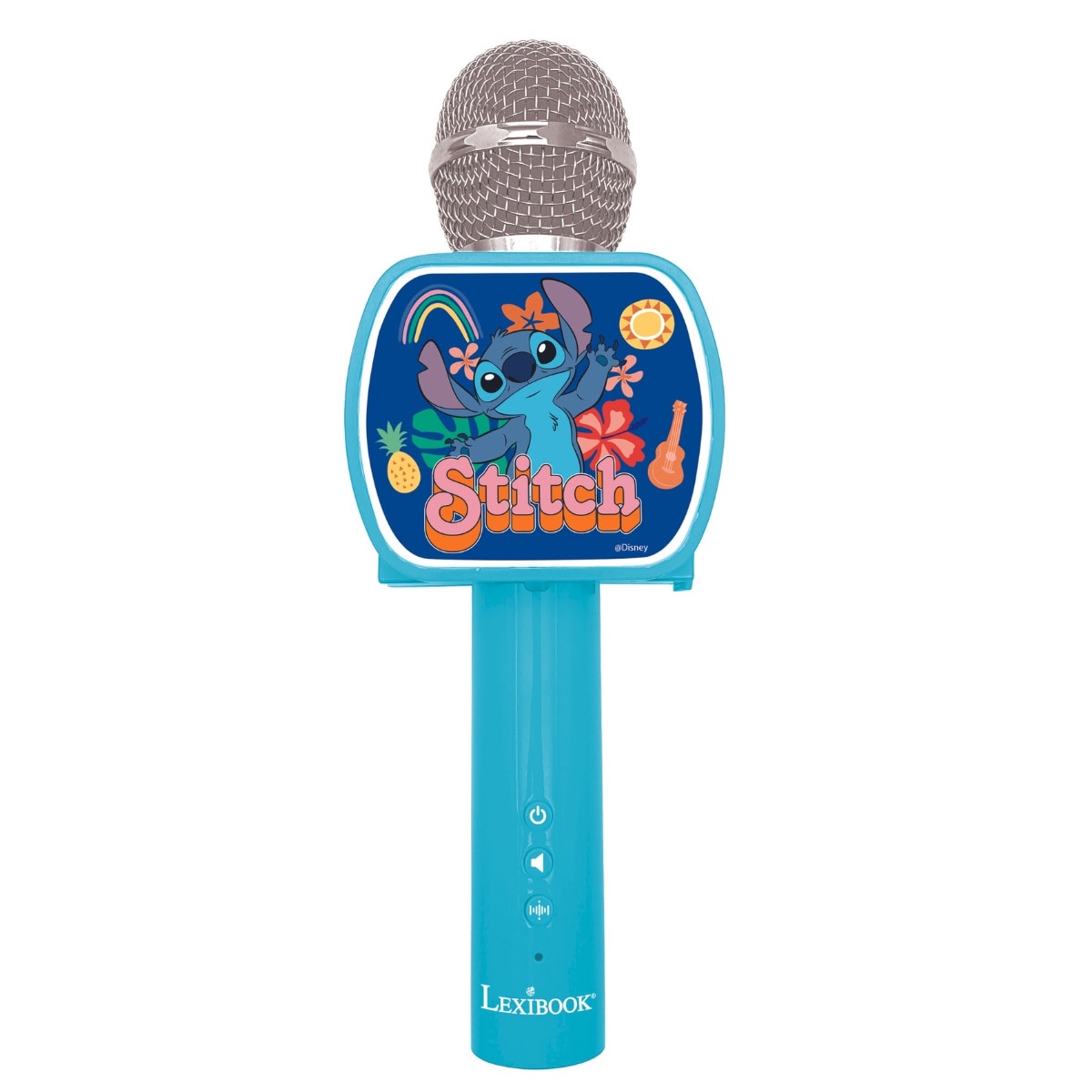 Lexibook MIC240D Disney Stitch Wireless Karaoke Microphone with ...