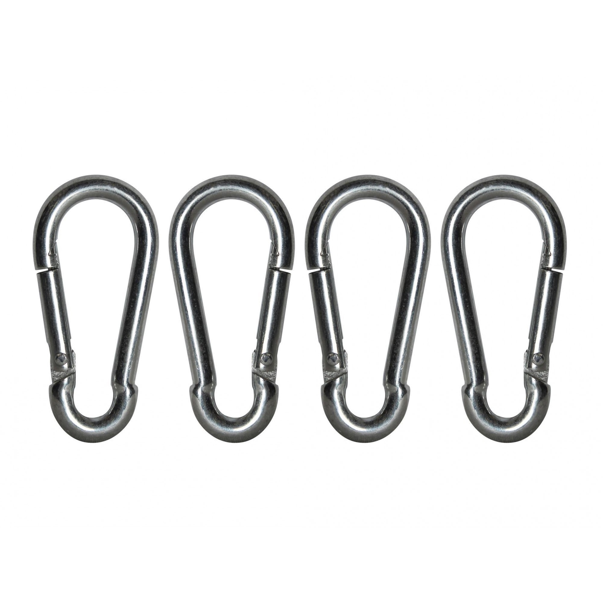 Faithfull Fire Brigade Snap Hook | Silver | Zinc Plated | 6mm Zinc ...