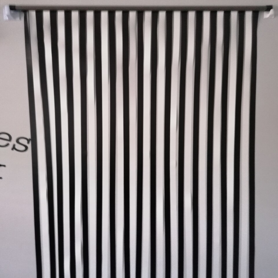 Heavy Duty Bug Blind,Fly Blind,Strip Blind, Door Blind-BLACK & WHITE ...