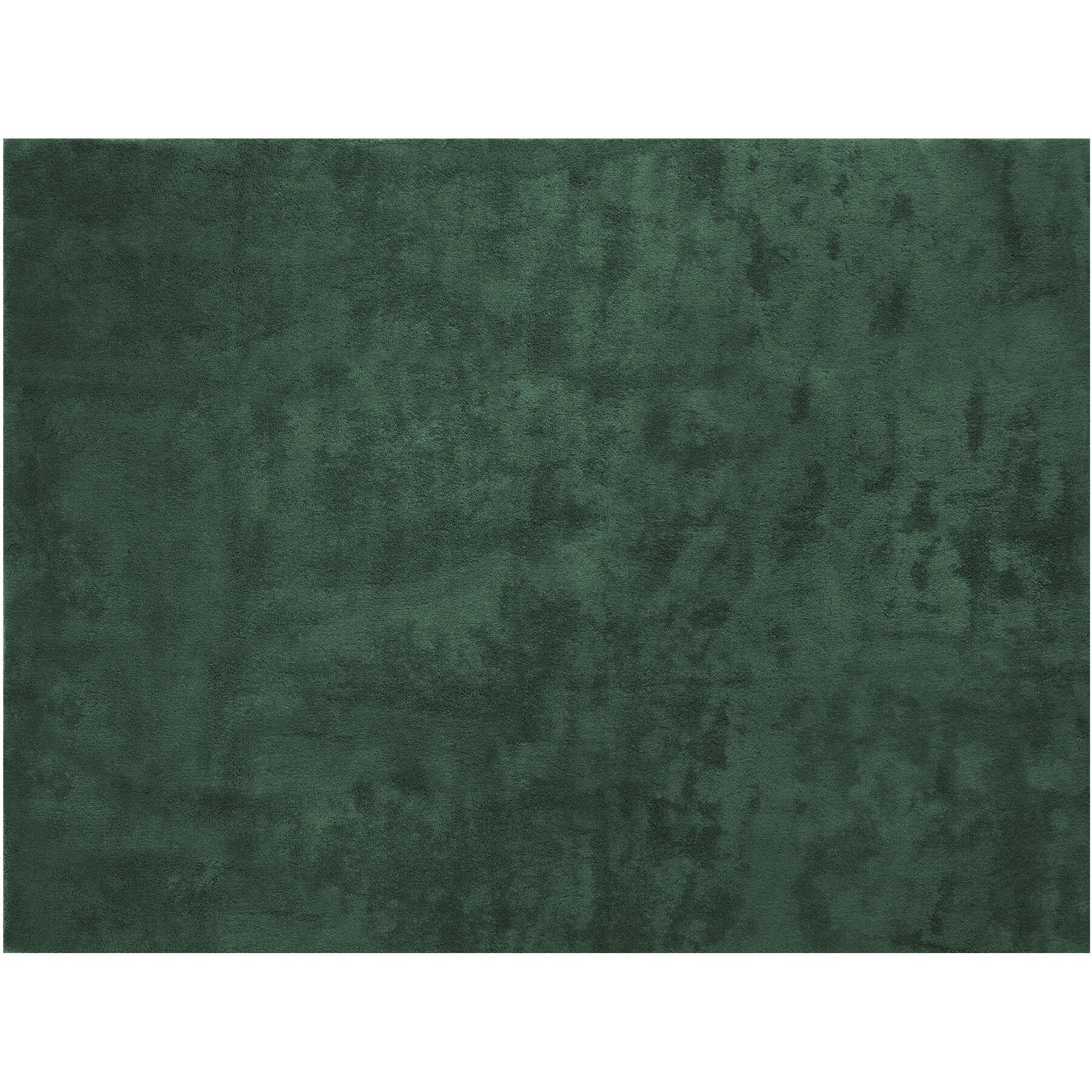 Rug Zonelle - short pile and ultra-soft, rectangular or round | Green ...