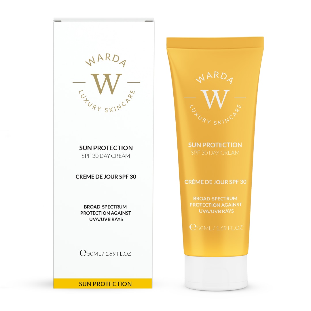Warda Luxury Skincare Sun Protection SPF 30 Day Cream 50ml - Tesco ...