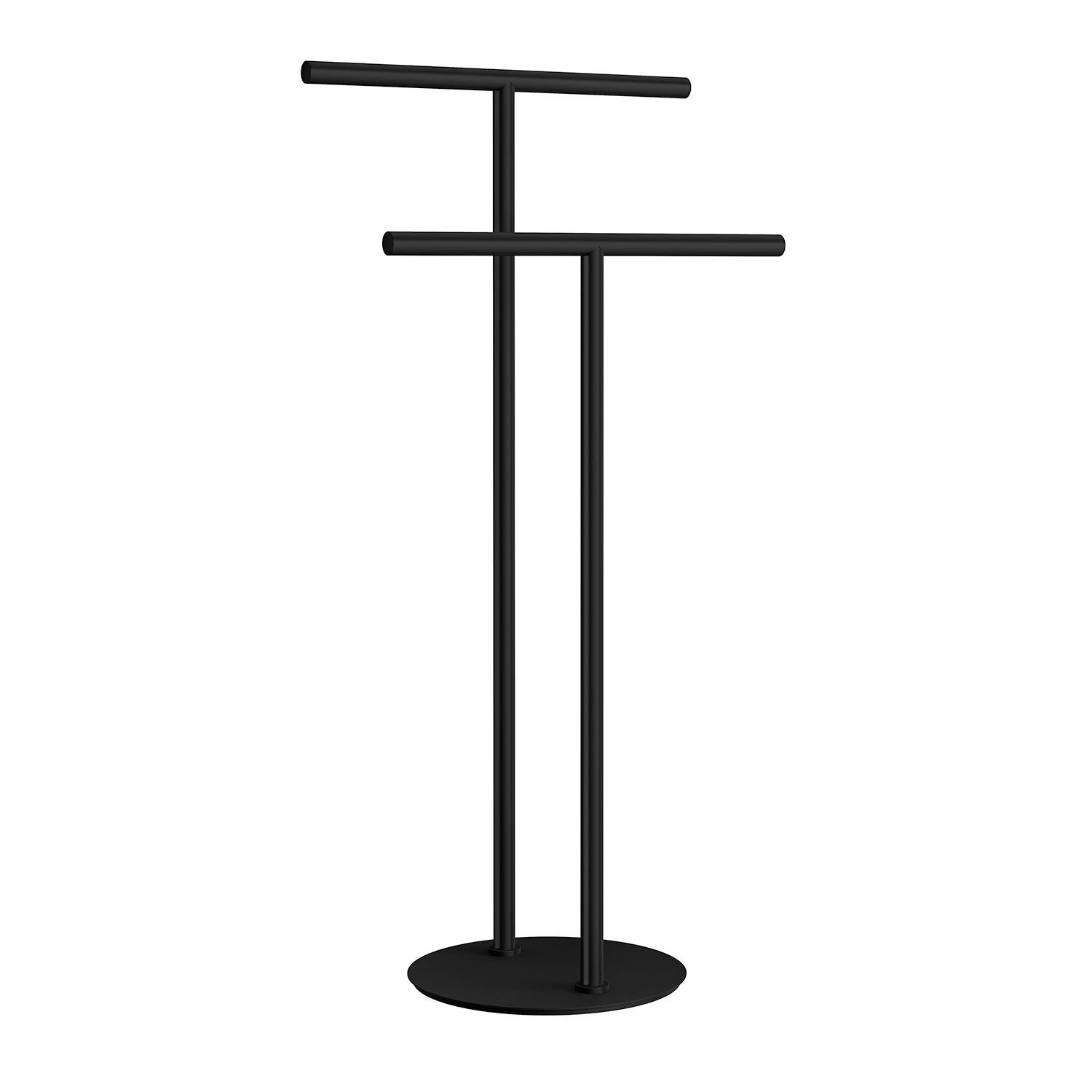 Smedbo Matt Black Bathroom Double Towel Rail - Tesco Groceries