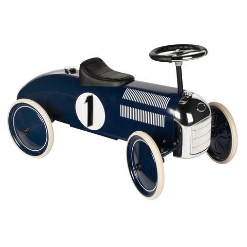 Goki Ride-on Navy Blue Car - Tesco Groceries