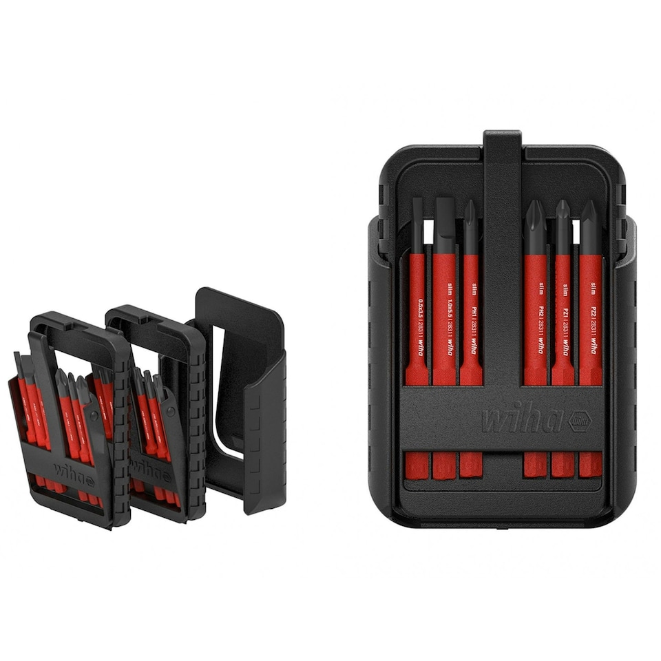 Wiha Slimbit Electric Bit Set, 15 Piece - Multi Colour - One Size ...