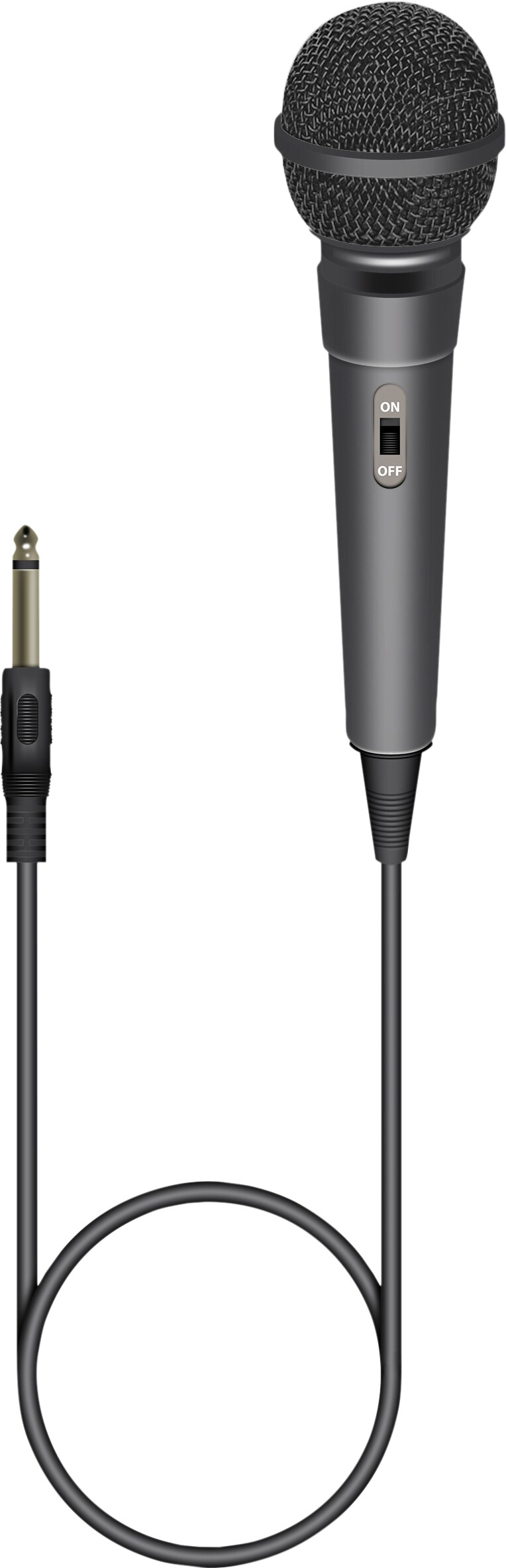 Black Dynamic Plastic Microphone - Tesco Groceries