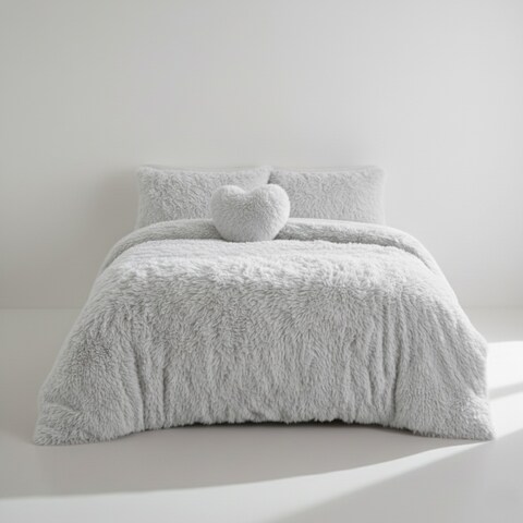 Super Fluffy Duvet Cover Ultra Soft, Cloud-Like Comfort Snug Sleep ...