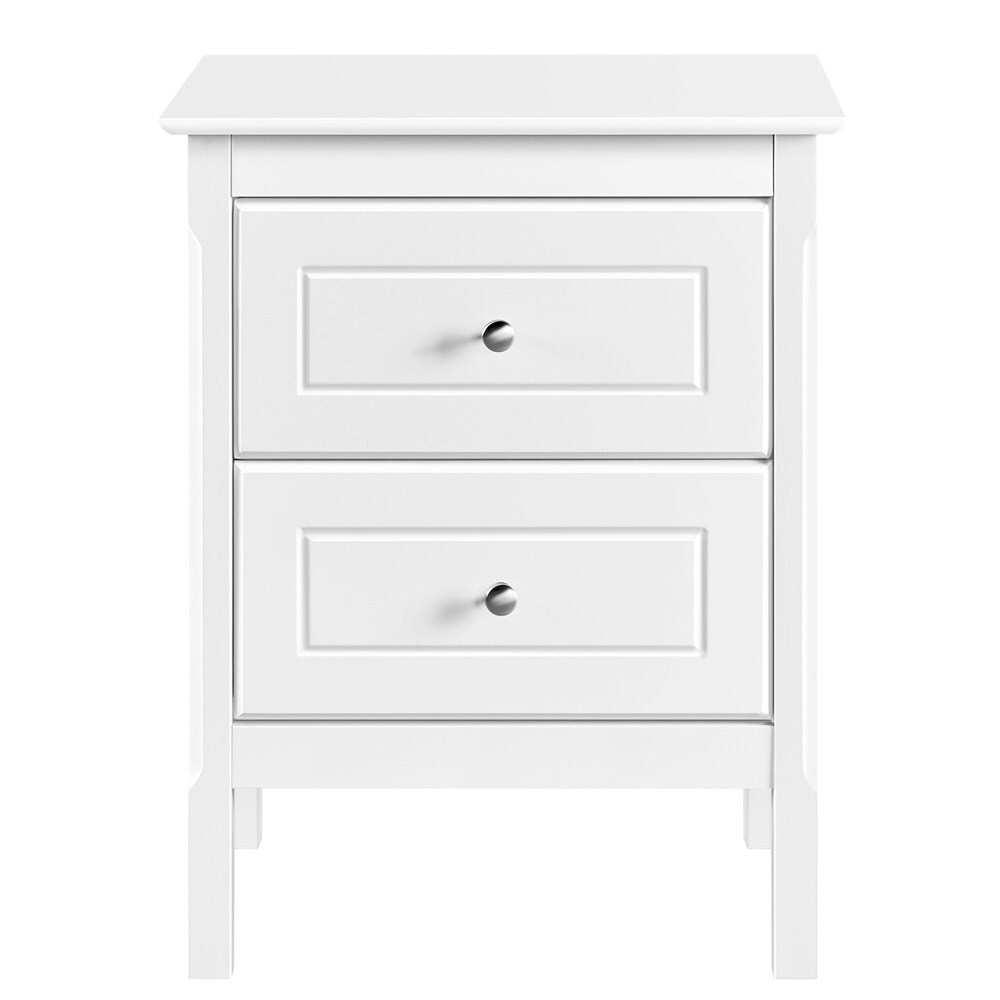 Yaheetech 2-Drawer End Table Easy Assembled - Tesco Groceries