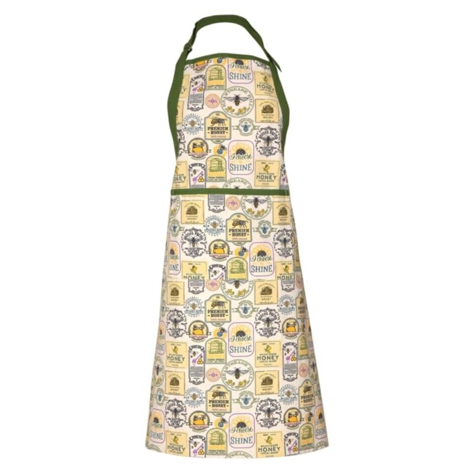 Honey Pot Adult Apron - Yellow - Tesco Groceries