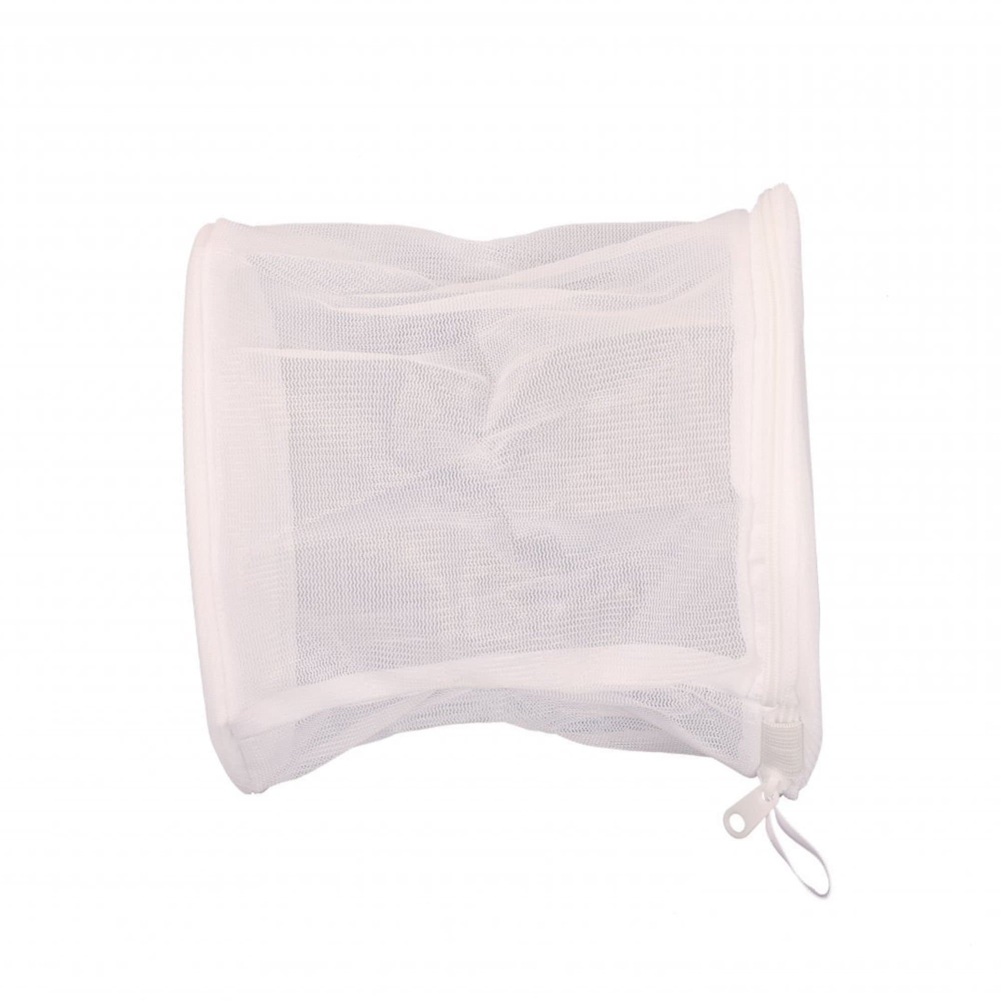 White Mesh Zipper Bra Laundry Washing Bags | White - Tesco Groceries