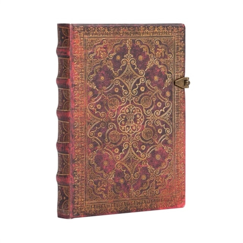 Carmine Lined Hardcover Journal - Tesco Groceries