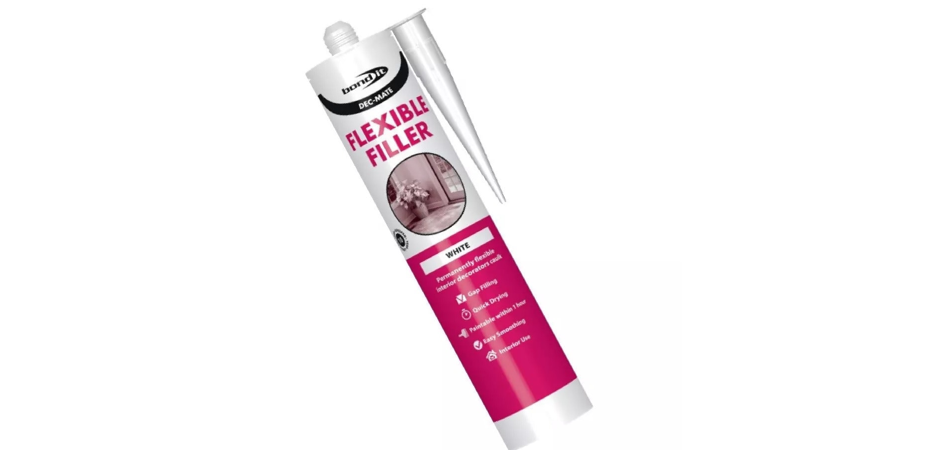 Bond It Dec Mate Decorators Caulk Flexible Filler White 310ml - Tesco ...