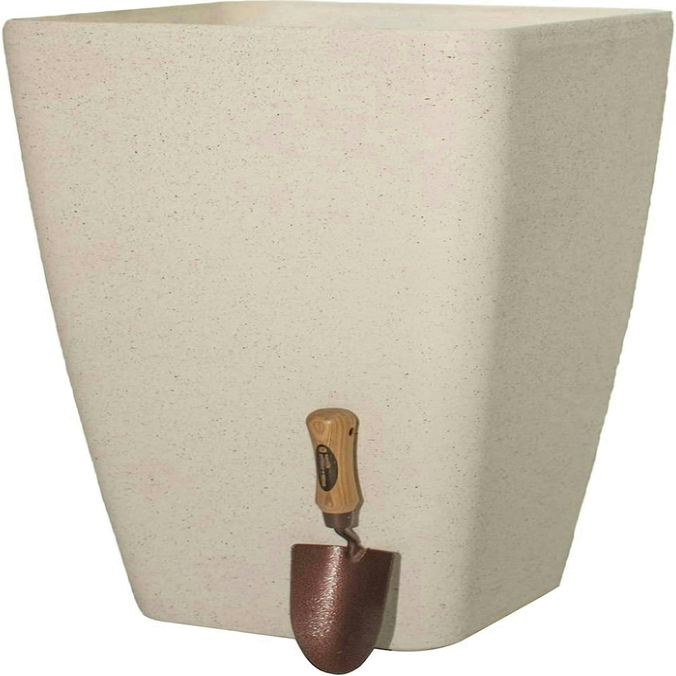 Primrose Stone Effect Resin Indoor Outdoor Flared Planter Trough in ...