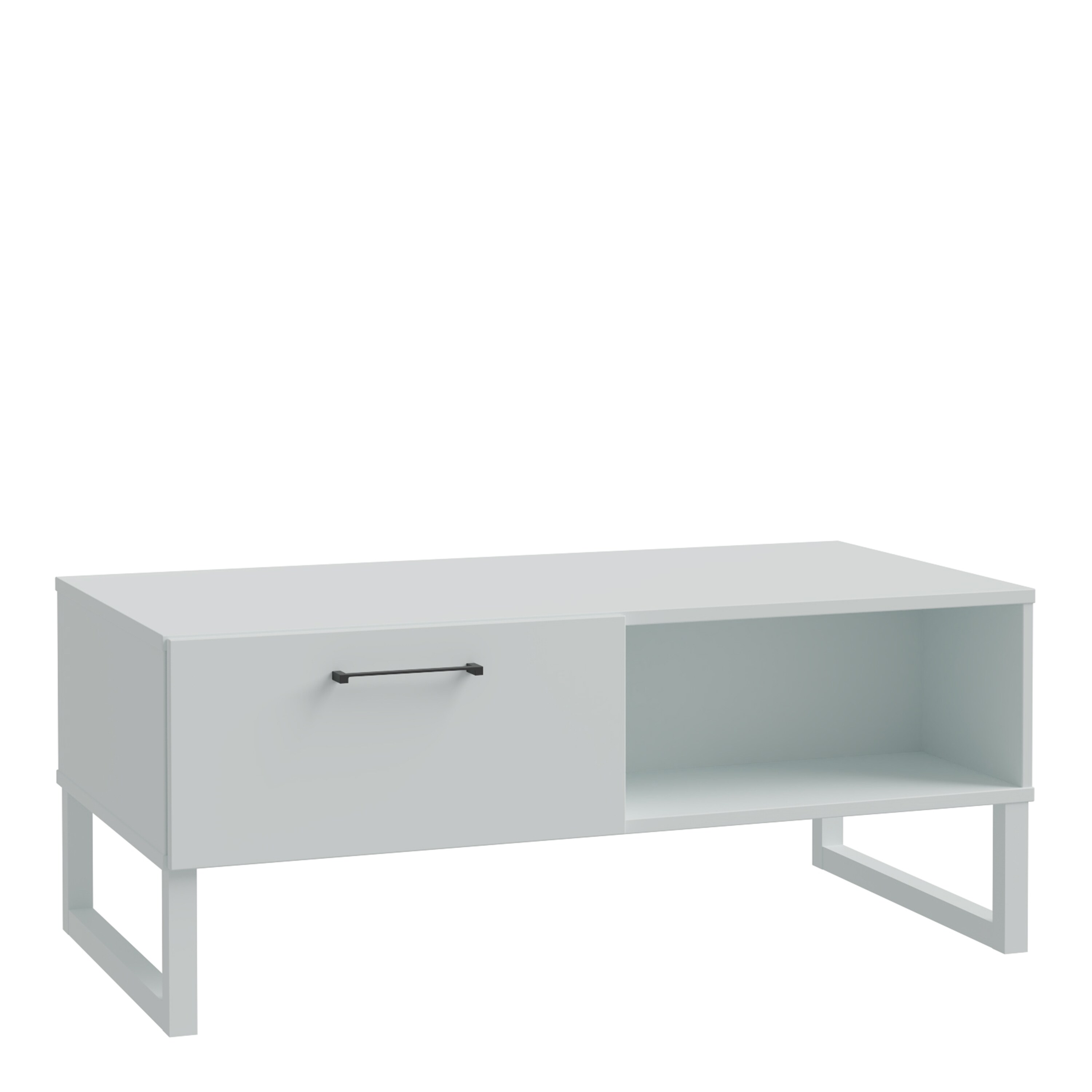 Sali 1 Drawer Coffee Table in Light Grey - Tesco Groceries