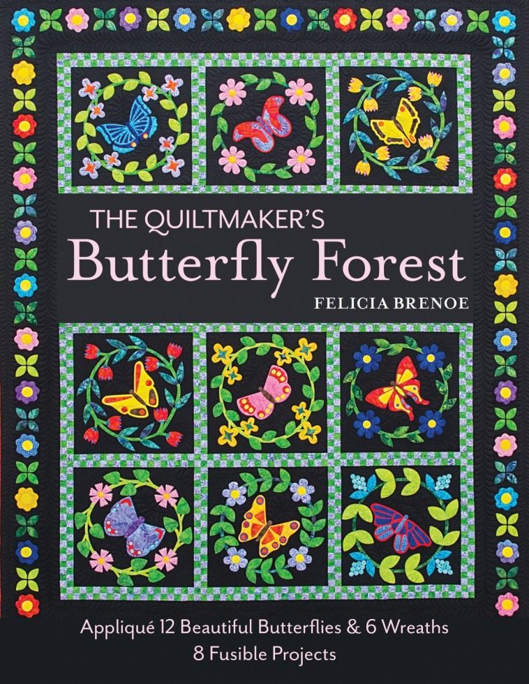 The Quiltmaker's Butterfly Forest by Felicia T. Brenoe - Tesco Groceries