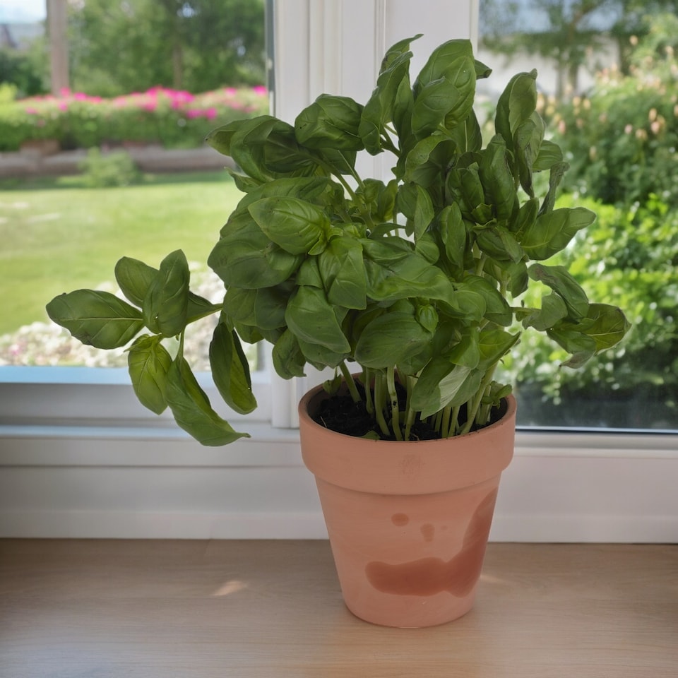 Terracotta Plant Pots with Drainage Hole Garden Flowers Classic Design ...
