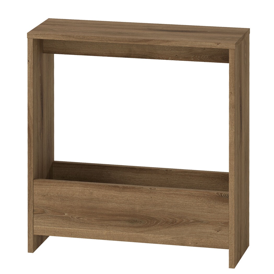 Levede Slim Side Table 2 Tier with Magazine Storage Narrow End Table ...