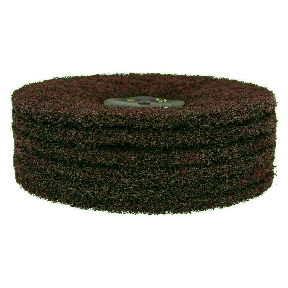 Medium Abrasive Scotch Mop Rust Paint Removal Remover Polishing 8" x 6 ...