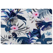 Winter Tropical (Rug) Blue | Small: 60x110cm - Tesco Groceries
