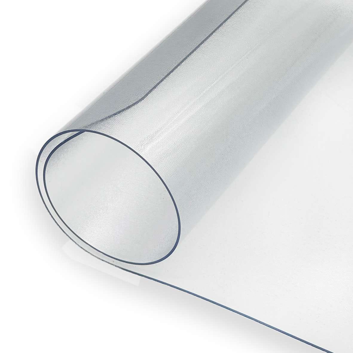 2mm Frosted PVC Tablecloth - 1.45cm Wide, Sold by the Meter | Clear ...