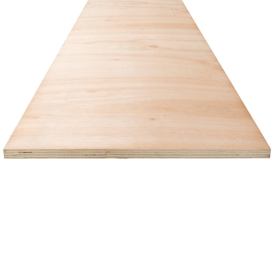 Snowdon Timber Hardwood Ply (T) 18mm (W) 607mm (L) 1220mm - Pack of 2 ...