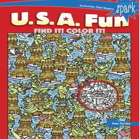 Spark Usa Fun Find It Color It - Tesco Groceries